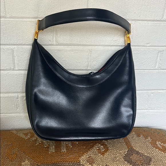 Koret | Bags | Elegant Navy Leather Koret Hobo Bag | Poshmark